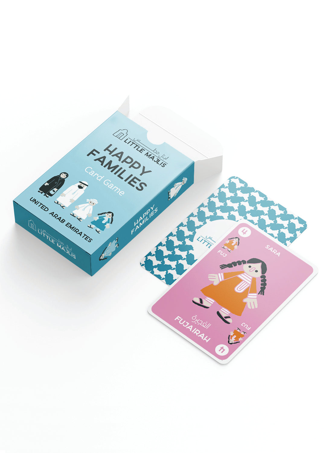 Card game - happy families (NEW) – Little Majlis