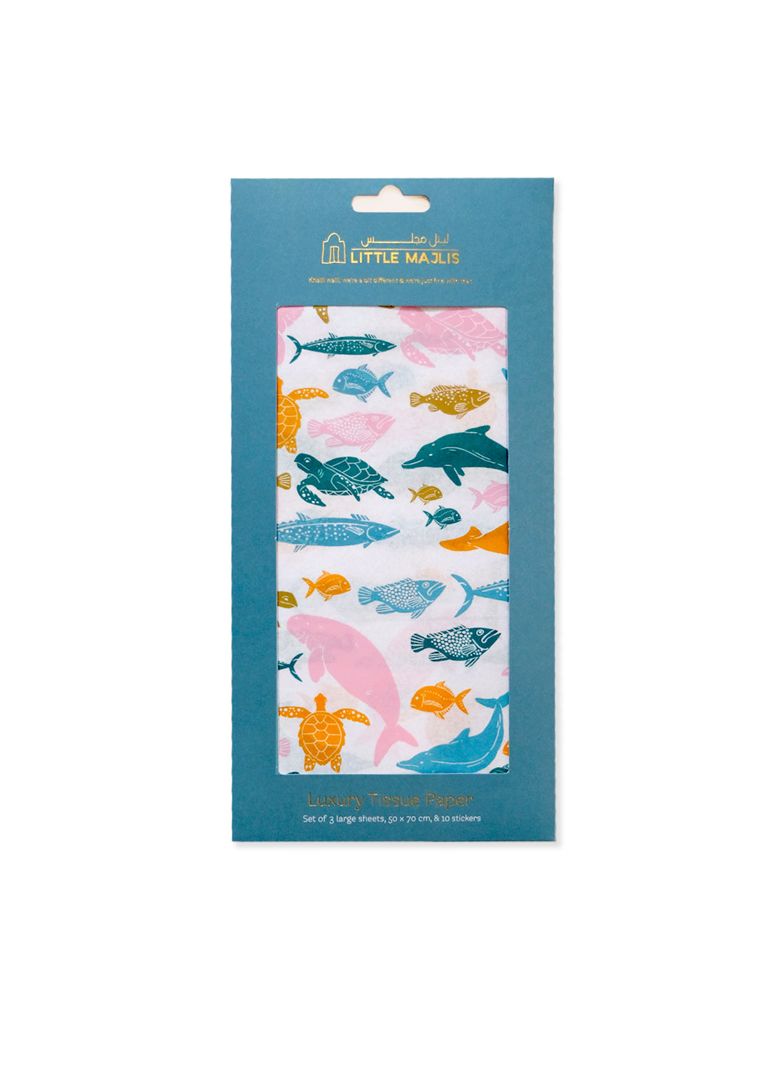 Tissue Paper, Arabian Gulf Sea Creatures – Little Majlis